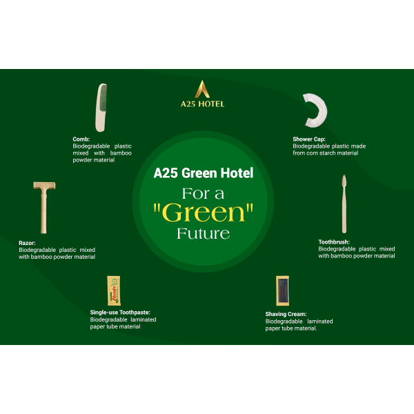 A25 Green Hotel – Hành trình nhỏ, ý nghĩa lớn | A25 Hotel – Your Home ...